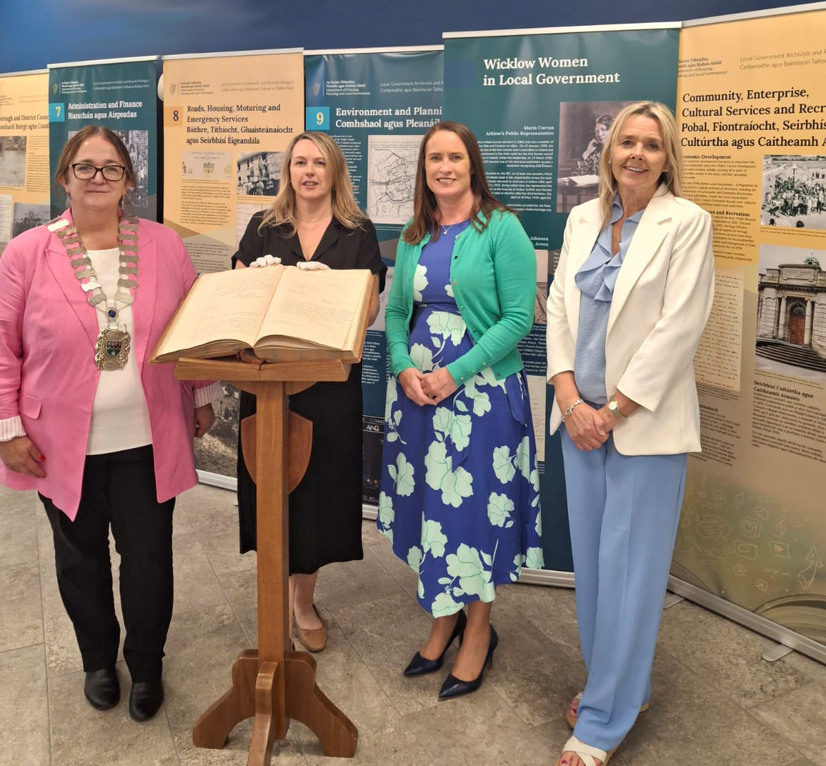 Exhibition highlighting the achievements of modern local Government ...